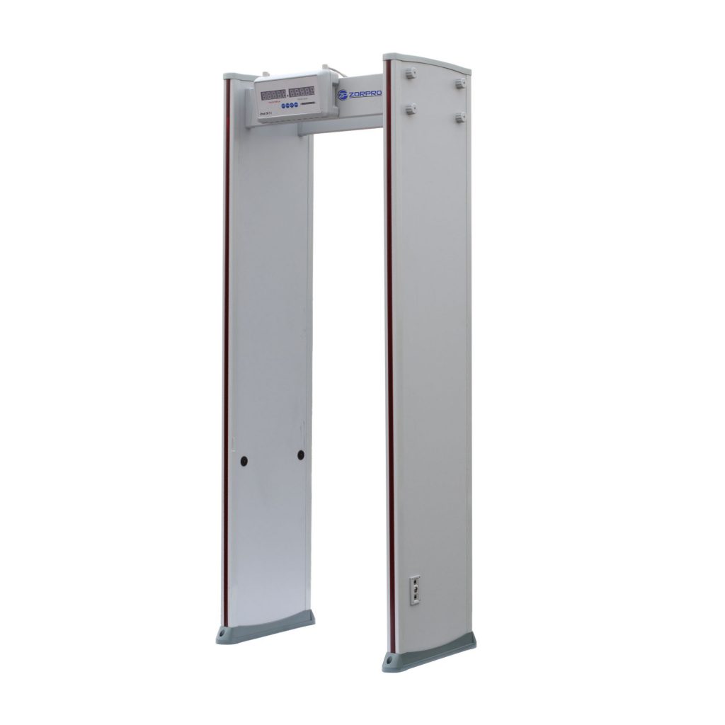 Zorpro 18 Zone Walk Through Metal Detector – Zorpro